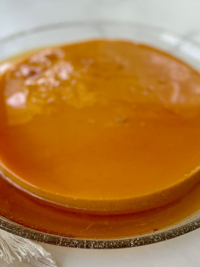Delicious Creamy Whole Egg Flan De Leche Recipe - joinmeinthekitchen.com