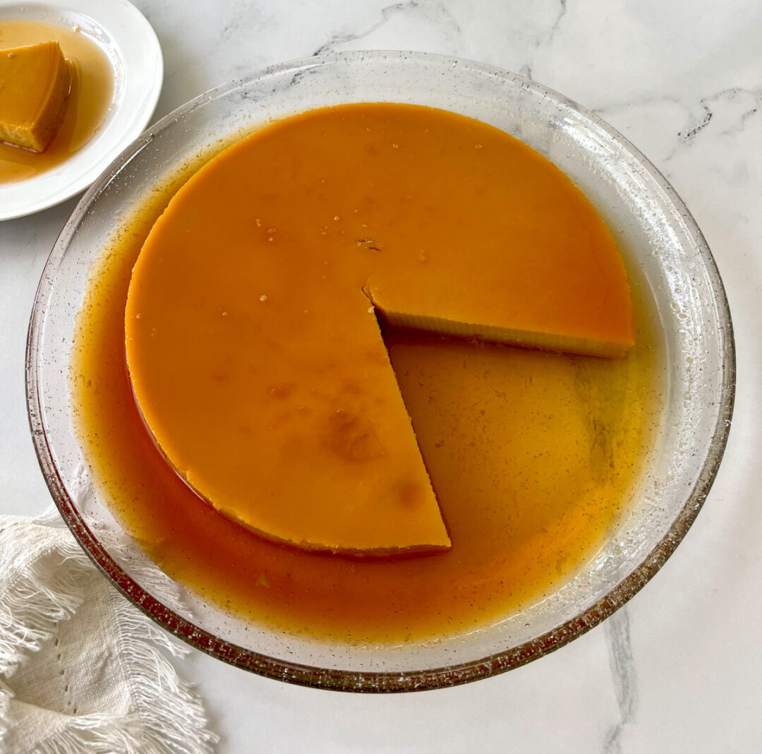 Delicious Creamy Whole Egg Flan De Leche Recipe - joinmeinthekitchen.com