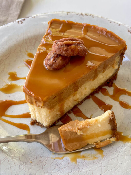 Easy Mexican Cheesecake Recipe With Dulce De Leche - joinmeinthekitchen.com
