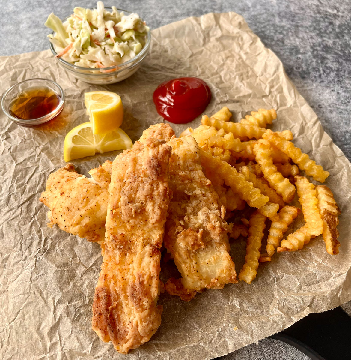 Delicious Air Fryer Beer Battered Fish Recipe - joinmeinthekitchen.com
