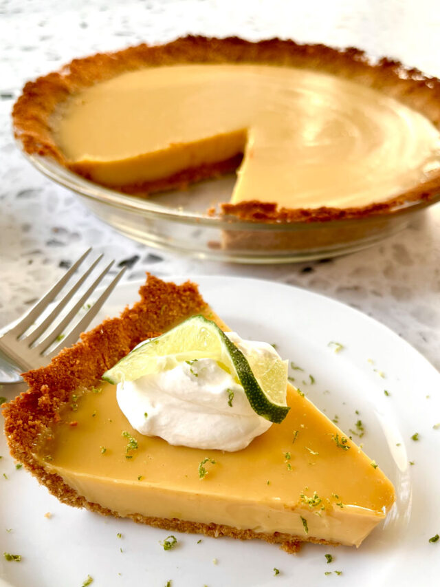 Easy Classic Florida Key West Lime Pie Recipe - joinmeinthekitchen.com