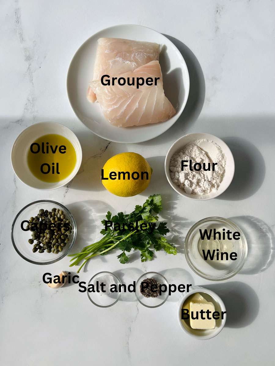 Grouper Piccata - Easy Recipe - joinmeinthekitchen.com