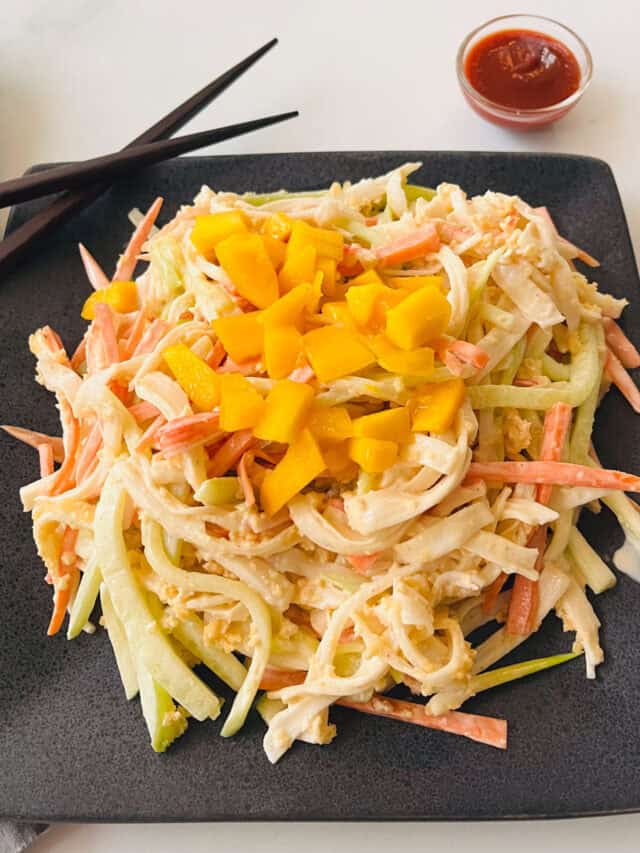 Easy Kani Salad Recipe - joinmeinthekitchen.com