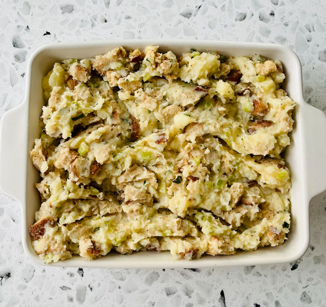 Pennsylvania Dutch Potato Filling - joinmeinthekitchen.com