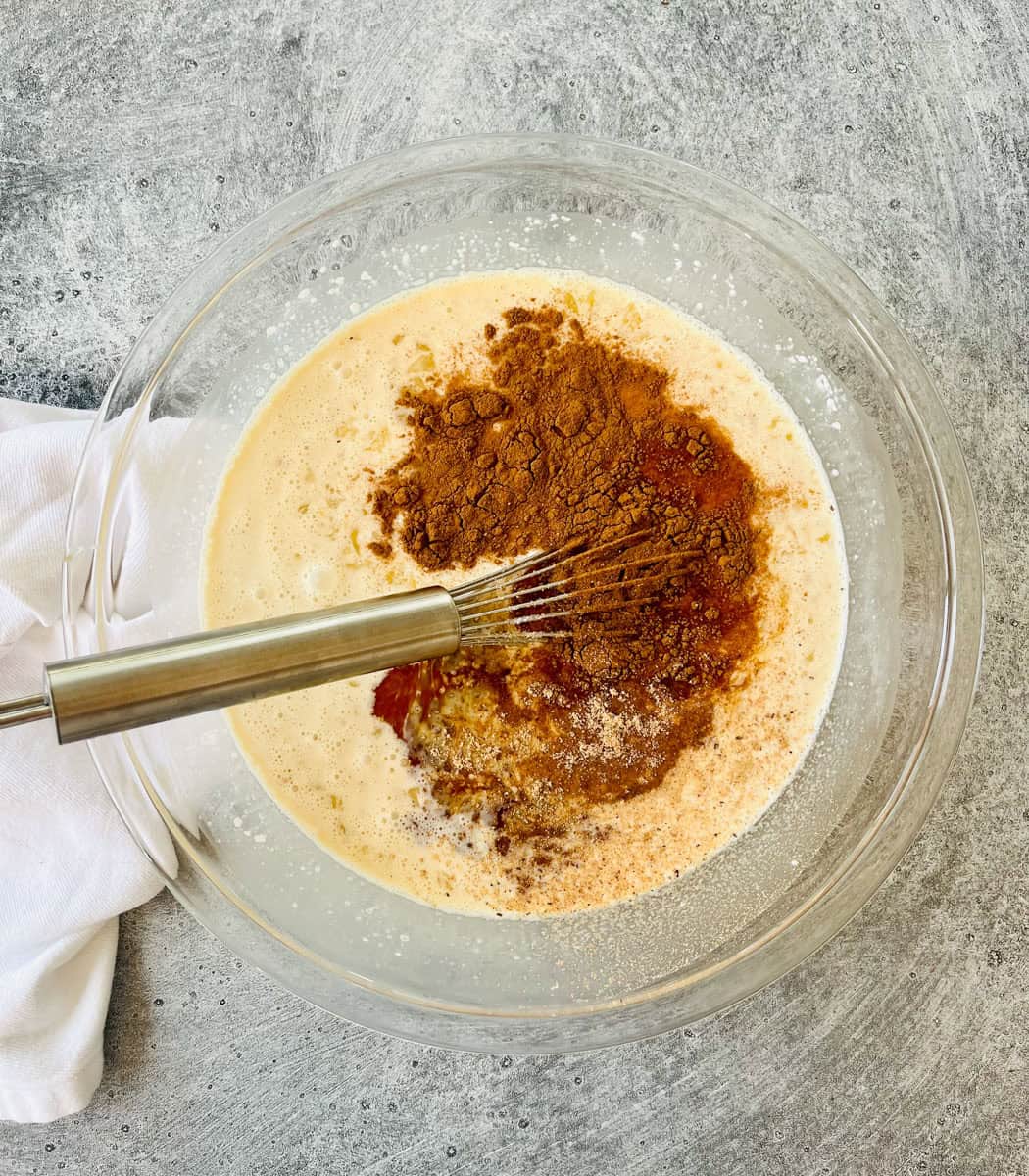 Easy Bread Pudding with Rum Sauce - joinmeinthekitchen.com