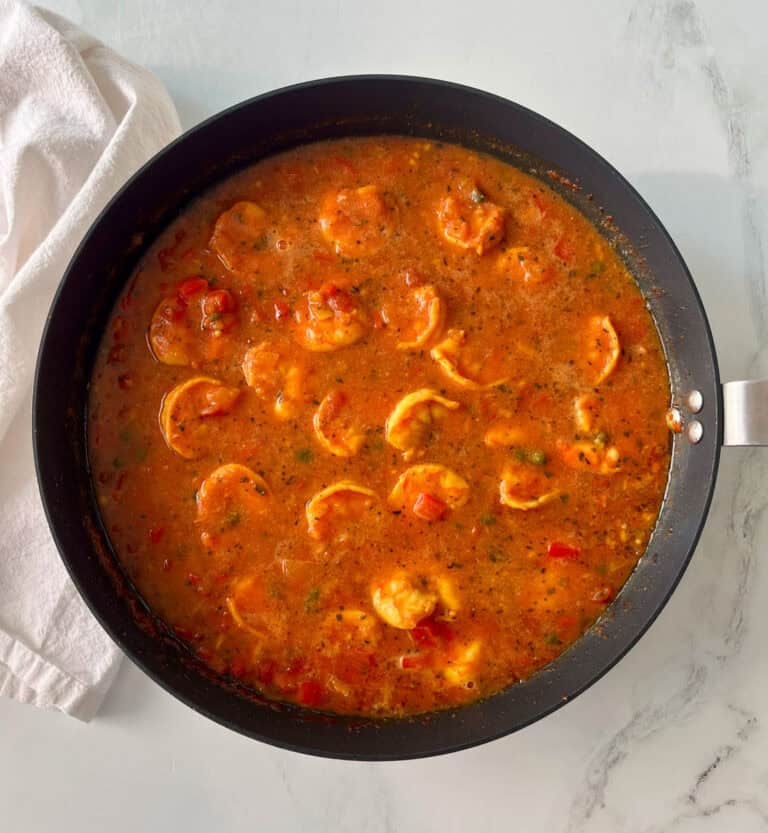 Easy Cuban Shrimp Creole (Camarones Enchilados) - joinmeinthekitchen.com